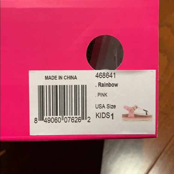 Sprox | Shoes | New Sprox Rainbow Pink Sandals | Poshmark